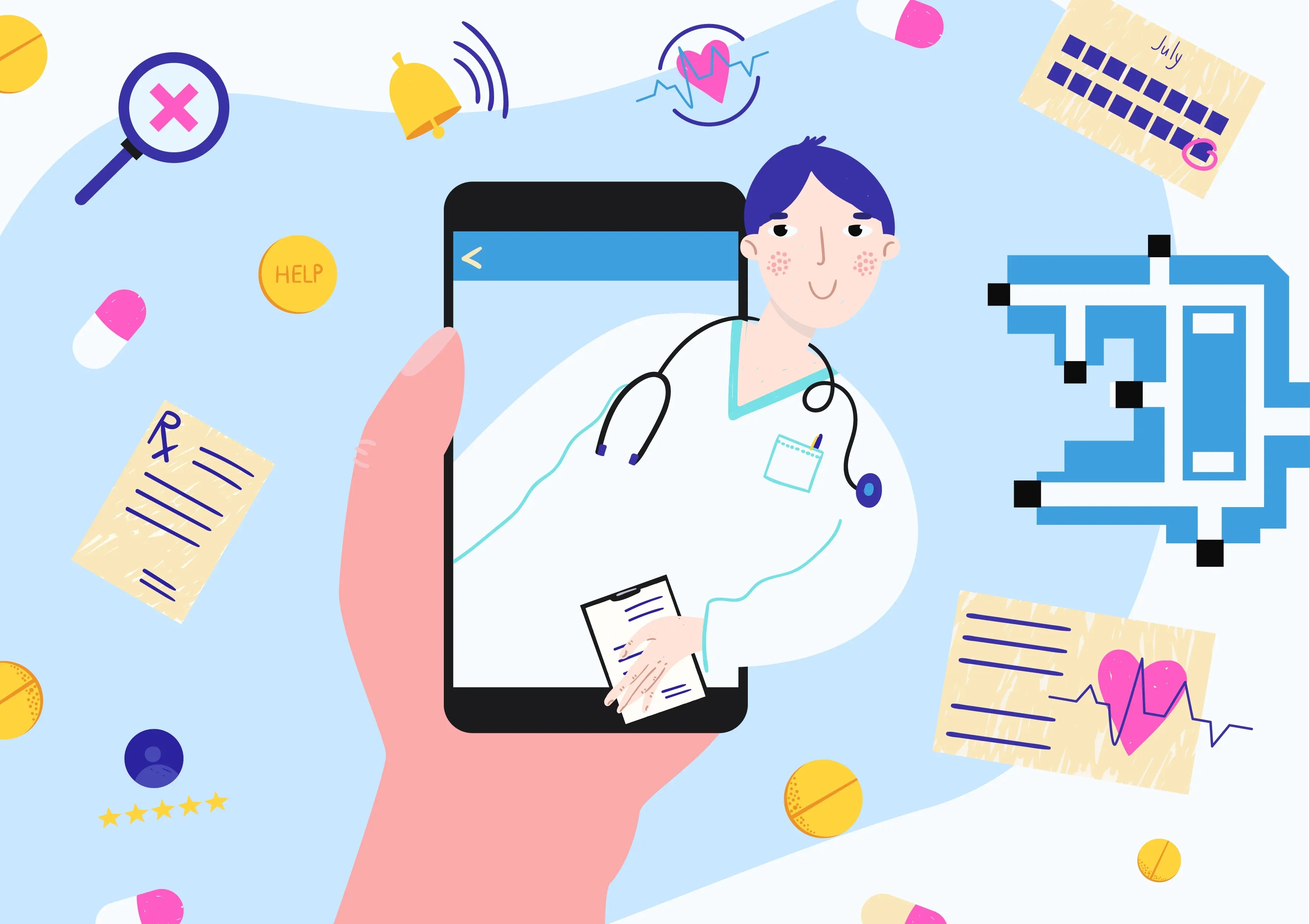 Mobile Health App Development: 8 Main Steps